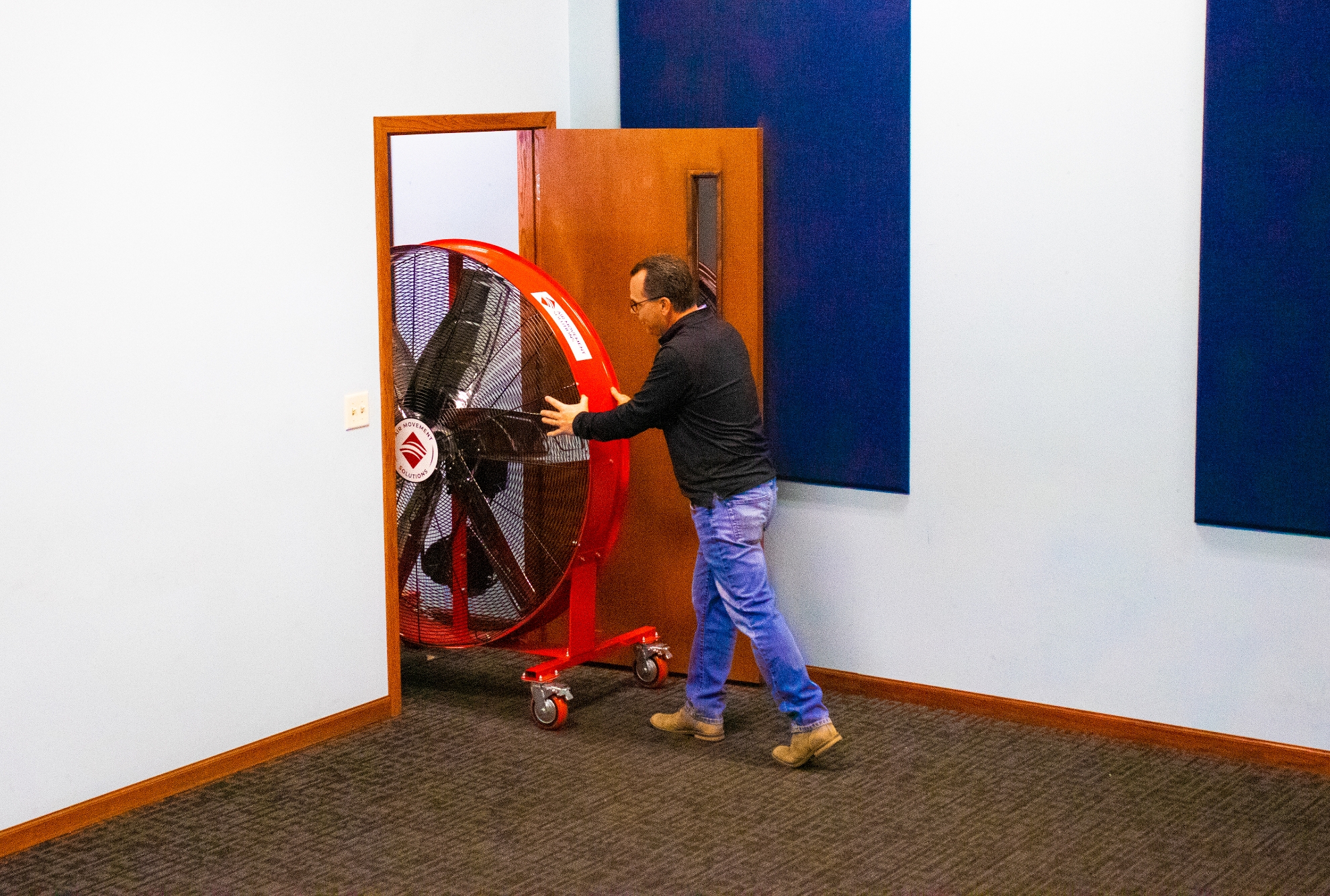 AirMobile Portable Directional Fan | Order Our Mobile Industrial Fan ...