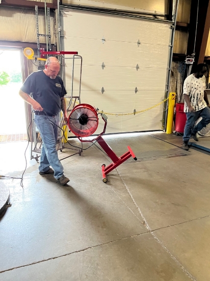 AirBlast 16” Loading Dock Fan | Order An Industrial Pedestal Fan - Air ...